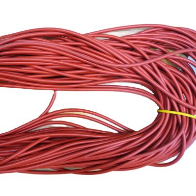 China Flameproof Colored Silicone Rubber Cord UV Resistant Nontoxic for sale