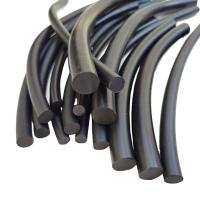 China Odorless Heatproof Solid Round Rubber Cord , Corona Resistant Silicone Rubber Rope for sale