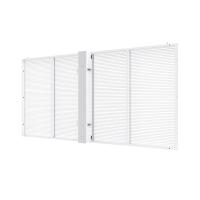 China IP42 Rated P4mm Fixed Installation Transparent LED Display For Landmark Buildings for sale