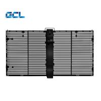 China Indoor P7.8 Transparent LED Display Digital LED Video Mesh Customizable for sale