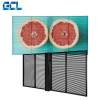 China 10000hours Life Span Full Color Transparent LED Display For Indoor Advertising for sale