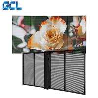 China 10000hours Life Span Full Color Transparent LED Display For Indoor Advertising for sale
