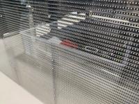 China IP42 Rated P4mm Fixed Installation Transparent LED Display For Landmark Buildings for sale