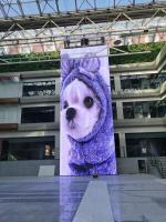 China P3.9 High Brightness Flexible Transparent LED Screen For Outdoor Installation for sale