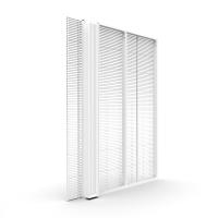 China GCL Indoor Curtain Transparent LED Wall For Subway Station Advertising for sale