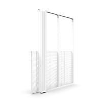 China GCL Indoor Curtain Transparent LED Wall For Subway Station Advertising for sale