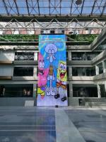 China Elevator GCL Indoor Ultra Thin Transparent LED Display P15.625 Transparent LED Display For Music Video for sale