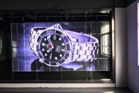 China IP42 Rated P4mm Fixed Installation Transparent LED Display For Landmark Buildings for sale