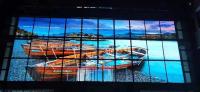 China Windows Transparent LED Screen 1000mm Panel Size LED Mesh Screen 32768 Dots/M2 Pixel Density for sale