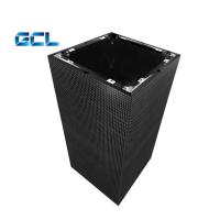 China 8500nits Brightness Outdoor P10 P15.6 Flexible Building Window Curtain LED Mesh Screen for sale