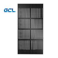 China 500*1000mm Panel Size Outdoor Transparent LED Display Curtain LED Video Mesh for sale