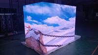 China High Brightness 90 Degree Corner Outdoor Advertising LED Display With 10000hours Life Span for sale