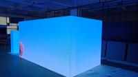 China High Brightness 90 Degree Corner Outdoor Advertising LED Display With 10000hours Life Span for sale