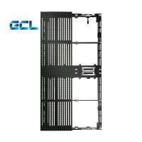 China 500*1000mm Panel Size Outdoor Transparent LED Display Curtain LED Video Mesh for sale
