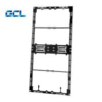 China 500*1000mm Panel Size Outdoor Transparent LED Display Curtain LED Video Mesh for sale