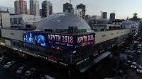 China Power Saving Advertising LED Display Screen Flexible Curtain P10 LED Display for sale