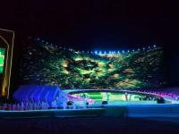 China P10 LED Transparent Video Wall With 120 Degree Viewing Angle 10000 Hours Lifespan for sale