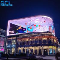 China High Definition Outdoor LED Video Wall With 1/4 Scan Mode And 6mm Pixel Pitch for sale