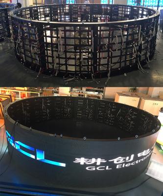 China Commercial Transparent LED Display Board For Outdoor Advertising Size 256*128mm for sale