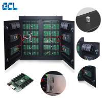 China Commercial Transparent LED Display Board For Outdoor Advertising Size 256*128mm for sale