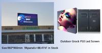 China Small Pitch Large Outdoor LED Display Board With Seamless Splicing 976mm Size Panel for sale