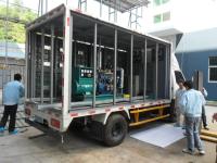 China GCL Customized Outdoor Mobile Advertising Truck Van Trailer P6 6500nits Brightness for sale
