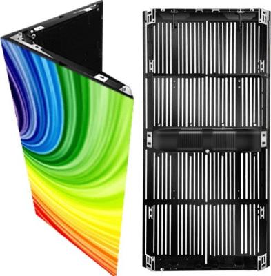 China 500*1000mm Panel Size Full Color IP65 Outdoor Transparent LED Display Screen for Creative Installations for sale