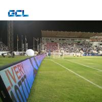 China P10 Steel Cabinet Stadium Perimeter LED Display Screen for E-Sports Large Football Stadium Events for sale
