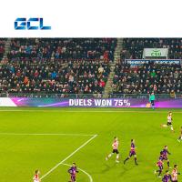 China P10 Steel Cabinet Stadium Perimeter LED Display Screen for E-Sports Large Football Stadium Events for sale