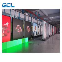 China 4G Wifi Control P3 LED Poster Display Floor Standing Advertising Billboard for sale