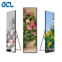 China Acrylic Aluminum Lenticular Advertising LED Poster For Shopping Mall for sale