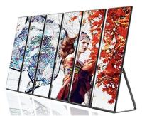 China Acrylic Aluminum Lenticular Advertising LED Poster For Shopping Mall for sale