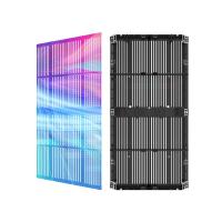 China IP65 Silver P15.6 Transparent LED Display Board With High Refresh Rate for sale