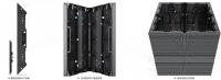 China Indoor LED Video Wall 500*1000mm P1.95mm P2.5mm High Definition For Fixed Installation for sale