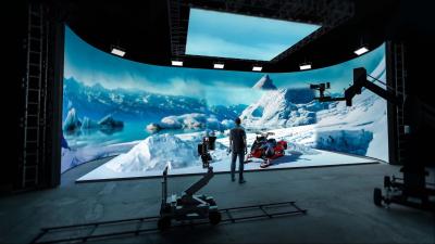 China Background XR LED Display P2.6 Virtual Virtual Studio LED Screen For Wedding Stage Decoration for sale