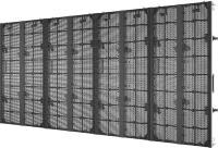 China Outdoor Rental  Mesh Led Display Screen With A Transparency Rate Of Over 60% P10.4  500*500mm/500*1000mm for sale
