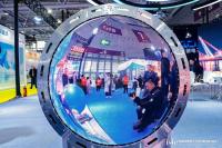 China P2.0mm LED Spherical Screen Series 360 Degree Full View Display Sizes Customized for sale