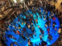 China Indoor Outdoor P1.953mm P2.6mm Dance Floor LED Display Screen Portable Disco Dj Interactive Video Led Dance Floor Video Wall for sale