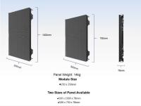 China Gstar-II Series 500*750mm Indoor Rental LED Display Fixed Installation P1.5 P1.953mm Various Shapes for sale