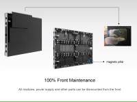 China Indoor Fixed LED Display with 4m to 40m Viewing Distance Full Color and 258W/sqm Power Consumption for Advertising and Events for sale