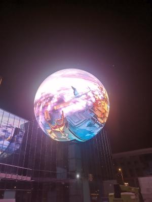 China Customized Production Of Indoor And Spherical LED Display Screens With Various Diameters Ranging From P1.5mm To P8mm for sale