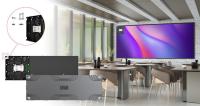 China HD GOB 1000 * 250mm lightweight wall mounted quick installation indoor P1.953mm LED display screen for sale