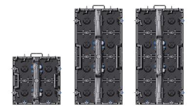 China Indoor And Outdoor Rental Display Screens Suitable For Circular, Square, And Curved LED Video Walls, With P1.953mm And P2.6mm Resolutions for sale