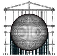 China Customized Production Of Indoor And Spherical LED Display Screens With Various Diameters Ranging From P1.5mm To P8mm for sale