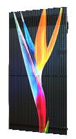 China DIP P15.6 Outdoor Thin, Lightweight And High Light Transmittance Grille Display For Glass Curtain Wall Installation for sale