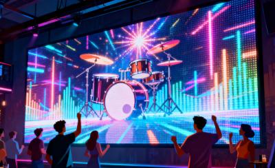 China Professional Rental LED Display with 7680Hz Refresh Rate 500*1000mm Cabinet Size and Full Front Maintenance for Stage Concerts for sale