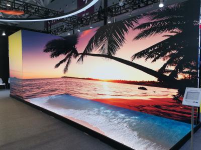 China Indoor LED Display Screen with 7680Hz High Refresh Rate Front Maintenance Design and Lightweight Construction for Quick Wall Installation for sale