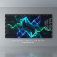 China Indoor LED Display Screen with 7680Hz High Refresh Rate Front Maintenance Design and Lightweight Construction for Quick Wall Installation for sale