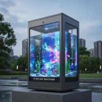 China Outdoor IP65 Waterproof LED Poster with 4500nits Brightness and P1.953mm Pixel Pitch for Advertising Display for sale