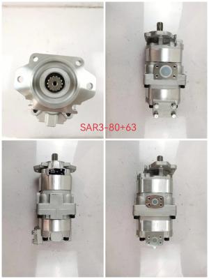 China KOMATSU Loader Hydraulic Gear Pump 705-56-34100 SAR3-80+63-WA420-1C for sale